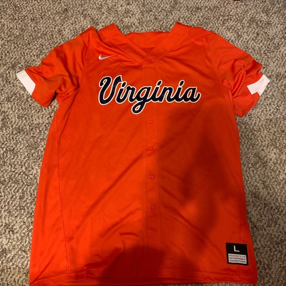 Nike | Shirts | University Of Virginia Baseball Batting Practice Jersey ...